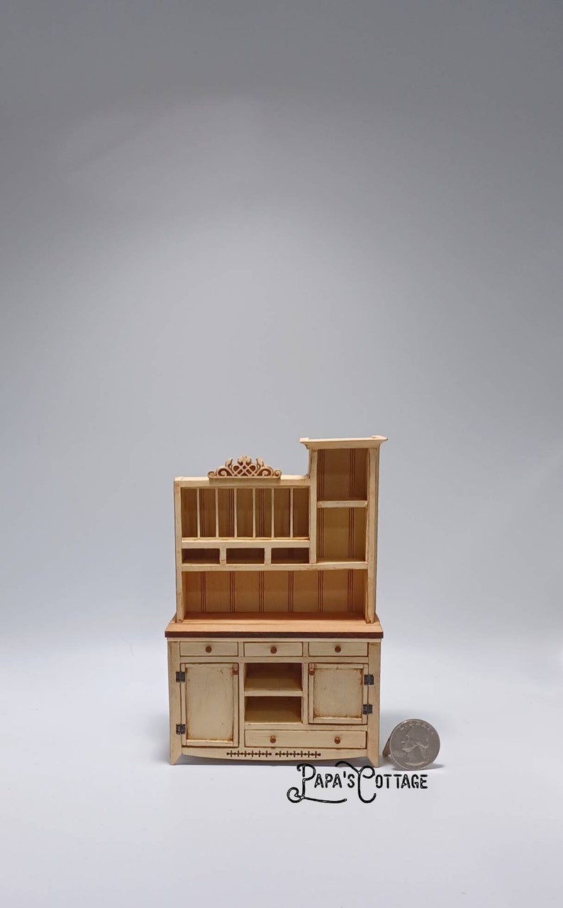 OOAK Smaller China Cabinet prototype 2 Miniature China - Etsy