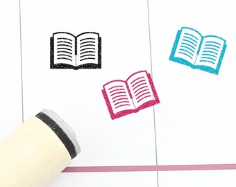 Study Rubber Stamp - Etsy