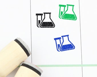 Chemistry Stamp - Etsy