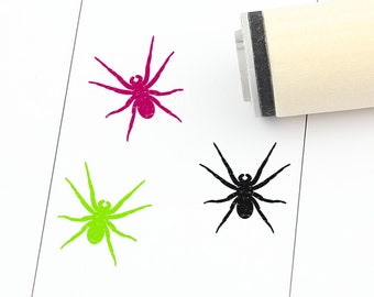 Spider Stamp | Etsy