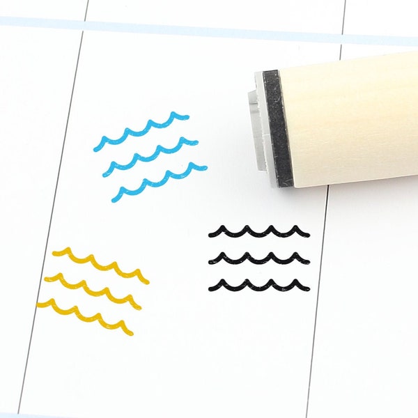 Lines Stamp - Etsy