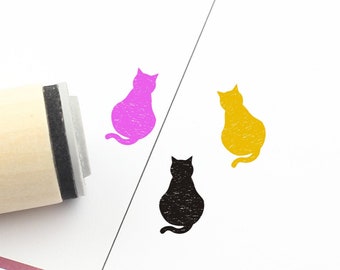 Cat Stamp | Etsy