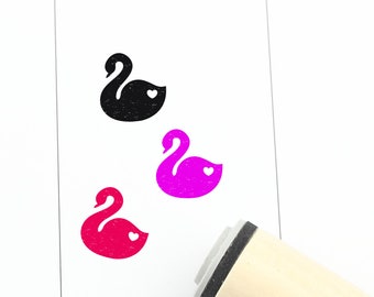 Swan Stamp | Etsy