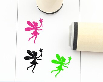 Fairy Rubber Stamp | Etsy