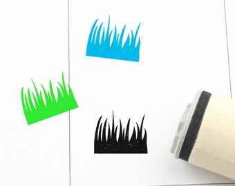 Grass Stamp | Etsy