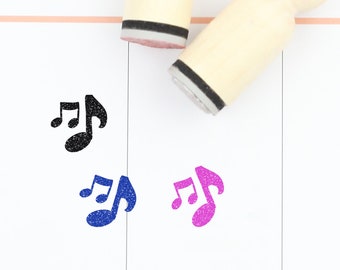 Music Rubber Stamp | Etsy UK
