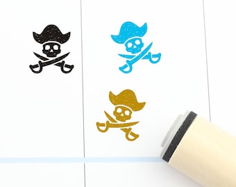 Pirate Stamp | Etsy