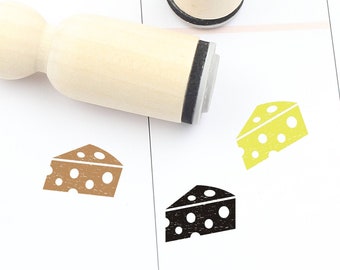 Cheese Rubber Stamp | Etsy