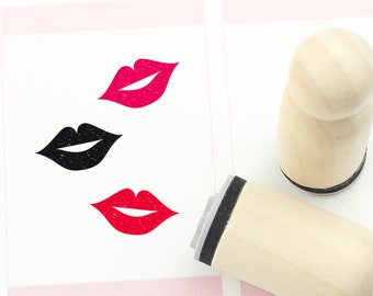 Lips Stamp | Etsy