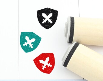 Medieval Rubber Stamp - Etsy