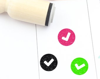 Check Mark Stamp | Etsy