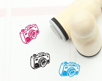 Camera Stamp - Etsy