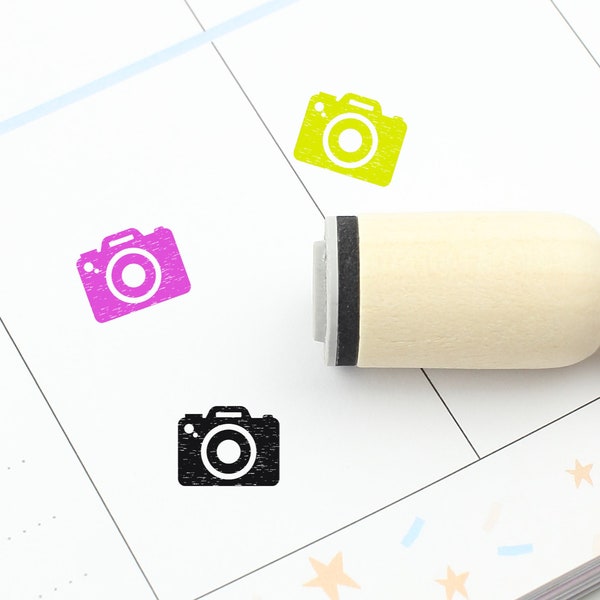 Camera Stamp - Etsy
