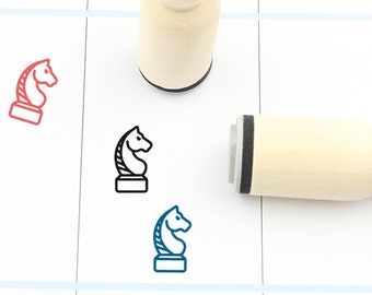 Chess Rubber Stamp | Etsy
