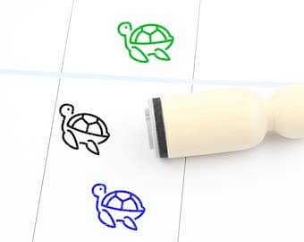 Turtle Stamp | Etsy