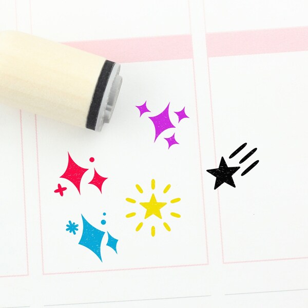 Mini Rubber Stamp - Etsy