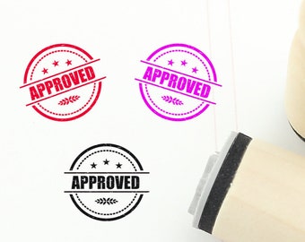 Approve Rubber Stamp - Etsy Australia