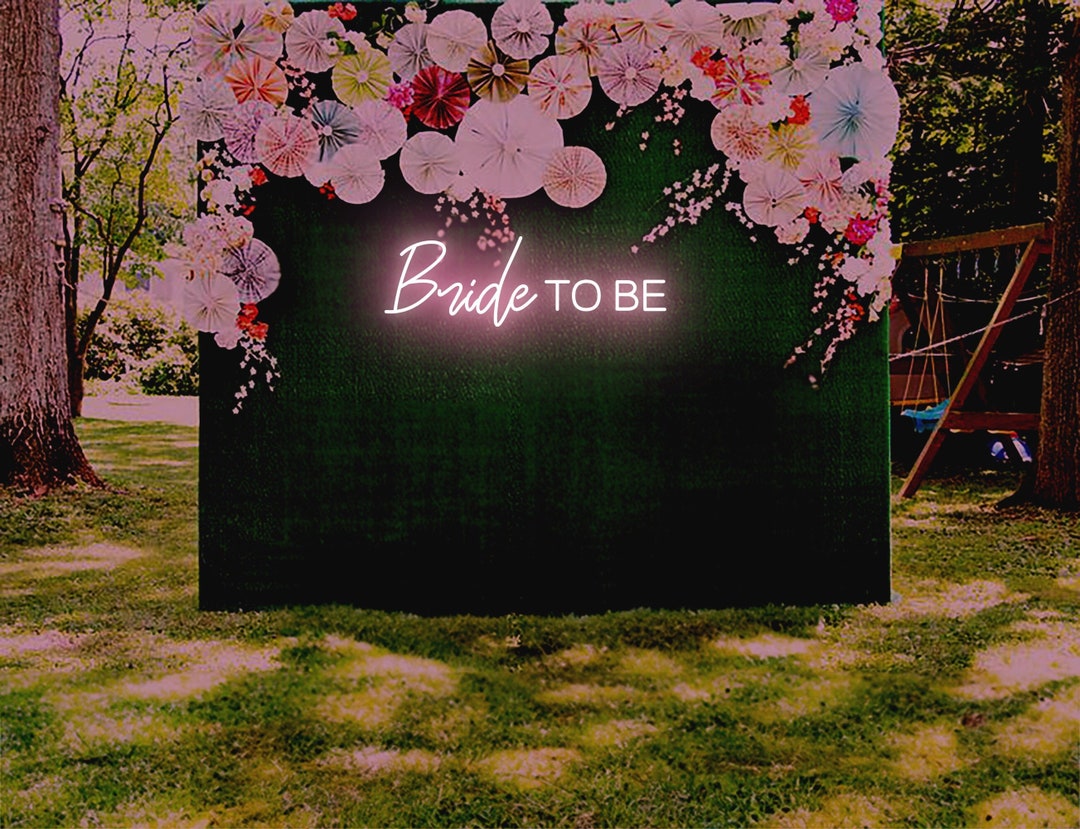 Bride to Be Neon Sign, Custom Color Changeable Neon Sign - Etsy
