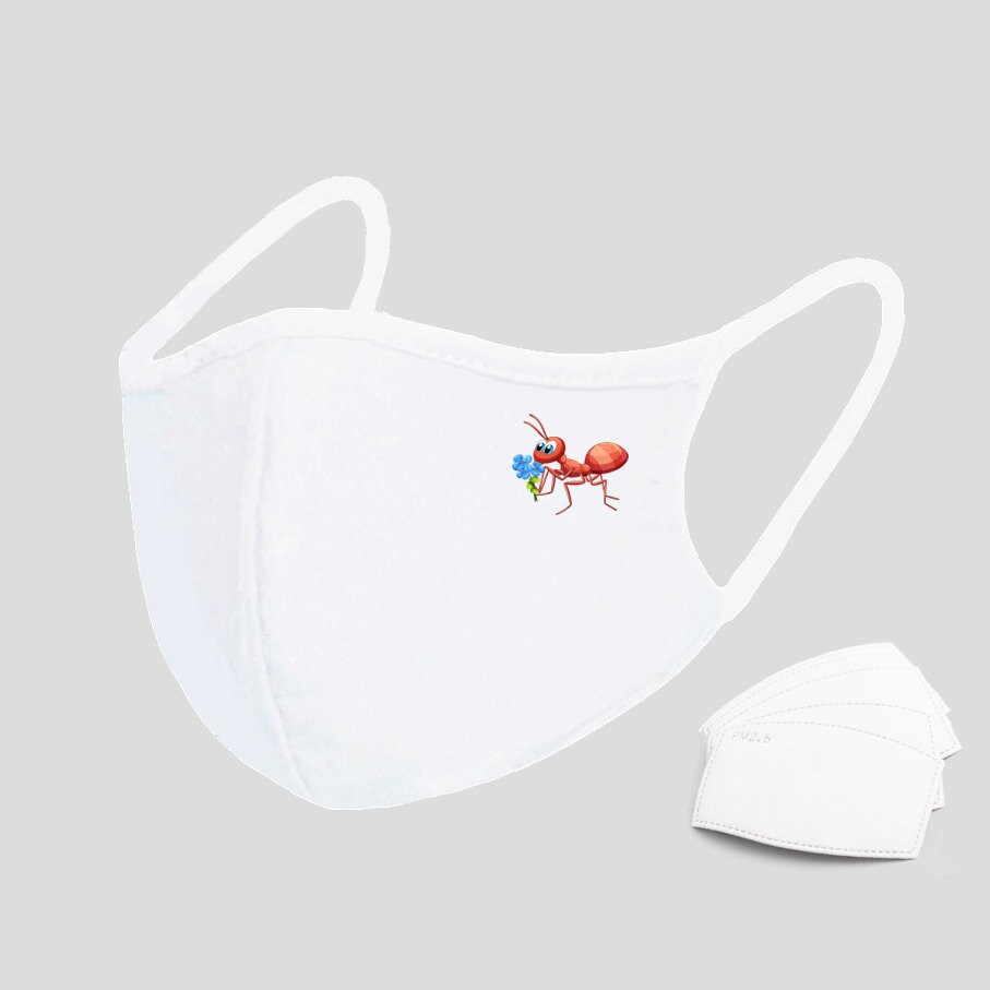 Ant Face Mask Ant Filter Pocket Face Mask Insect Face Mask - Etsy