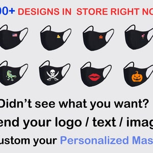 Texas Flag Face Mask American State Washable Cotton Face Mask | Etsy