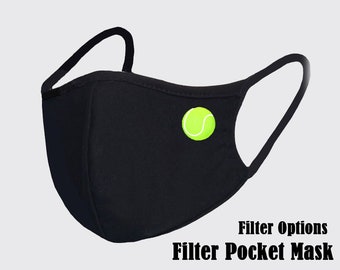 Tennis Face Mask | Etsy