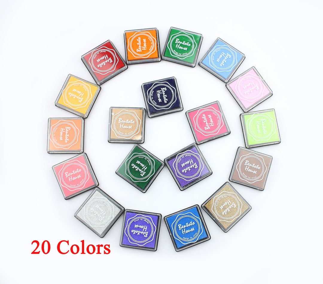 Stamps Ink Pad Craft Ink Pad Colorful Inkpad Multipurpose - Etsy Australia