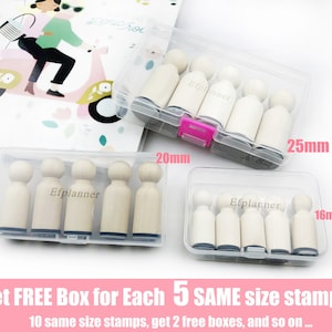 Custom Mini Rubber Stamps - Etsy