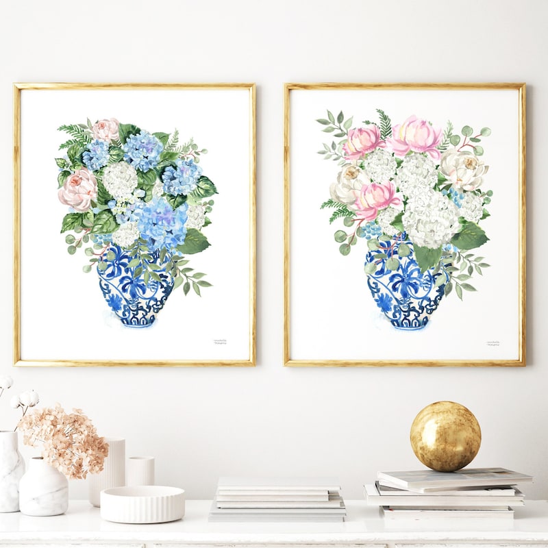 Grandmillennial Art - Etsy