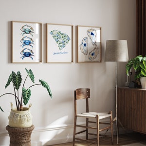 South Carolina Art, South Carolina Print, Coastal Wall Art, Coastal Art ...