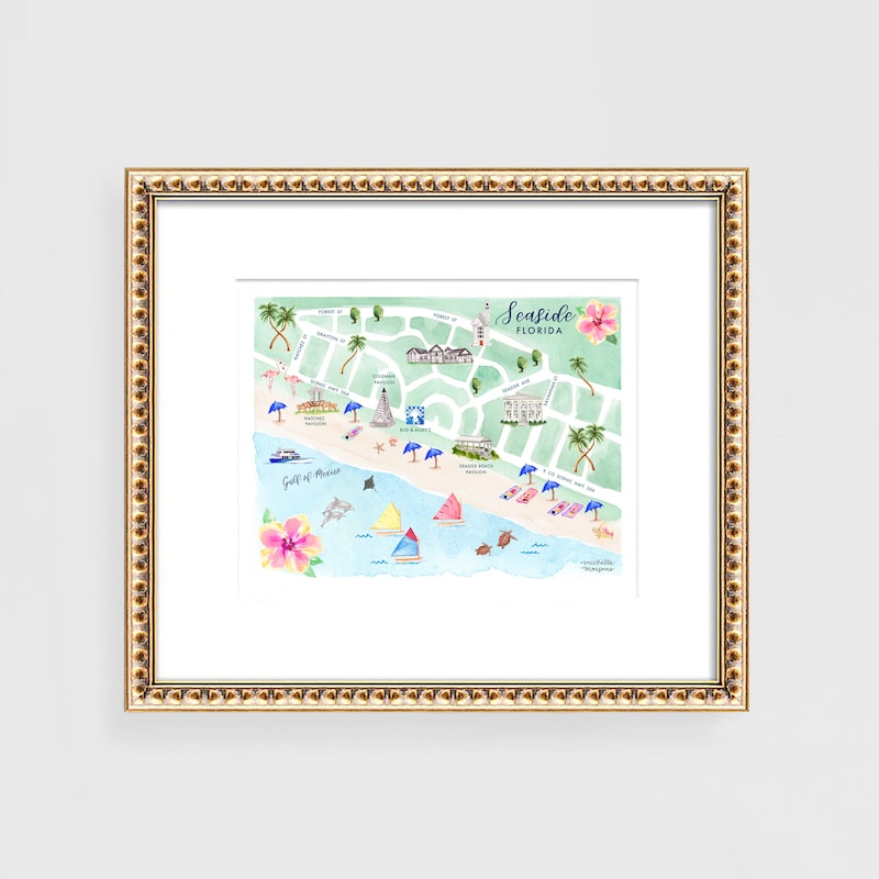 Map Art Print - Etsy