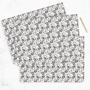 Coastal Wrapping Paper, Cute Wrapping Paper, Watercolor Wrapping Paper ...