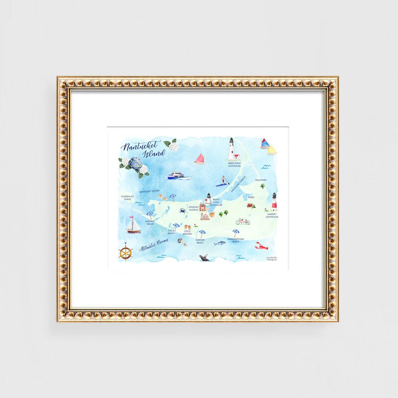 Nantucket Art - Etsy