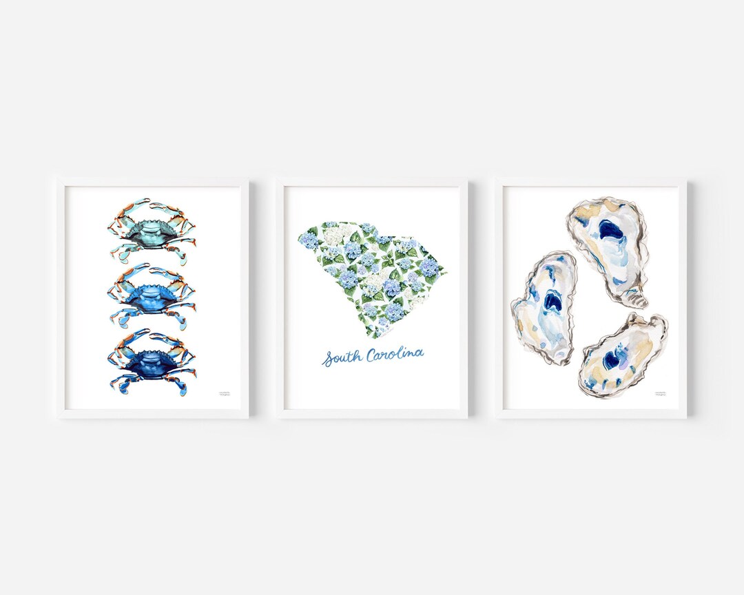 South Carolina Art, South Carolina Print, Coastal Wall Art, Coastal Art ...