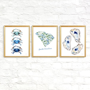 South Carolina Art, South Carolina Print, Coastal Wall Art, Coastal Art ...