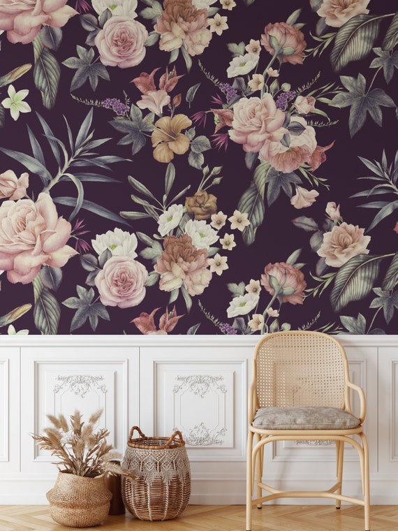Old Style Flower Wallpaper