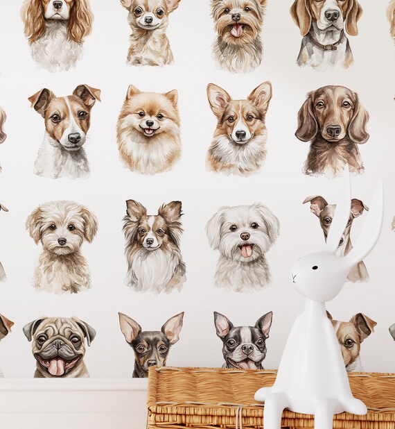 Dog Pattern Wallpaper Uk