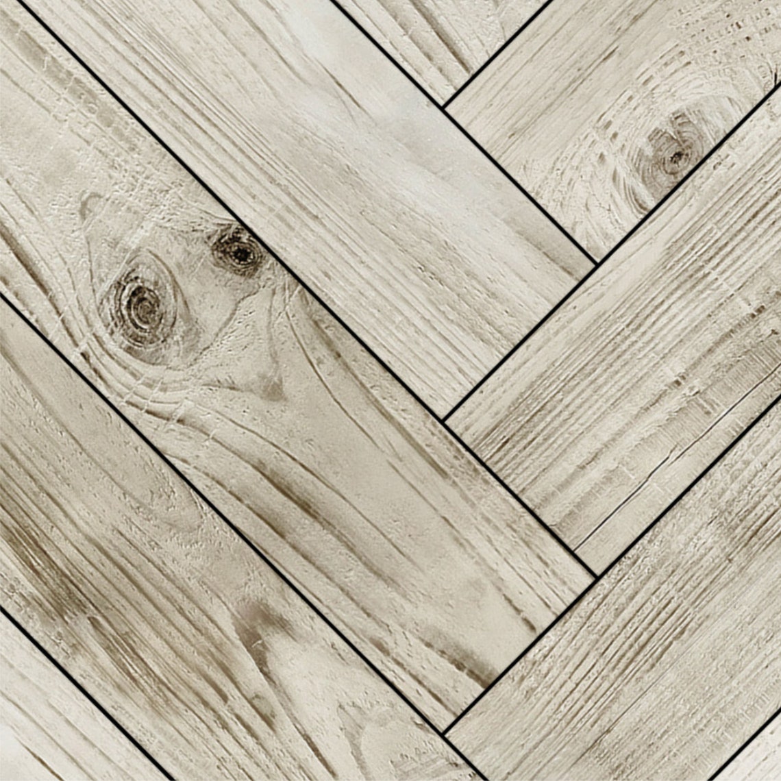 Rustic Wood Herringbone Wallpaper Chevron Wallpaper DIY Self - Etsy