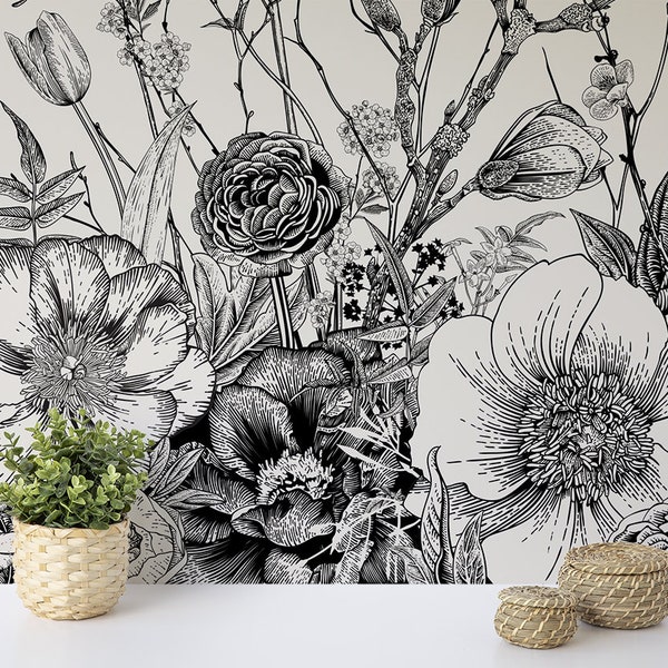 Washable Wallpaper Peel and Stick - Etsy