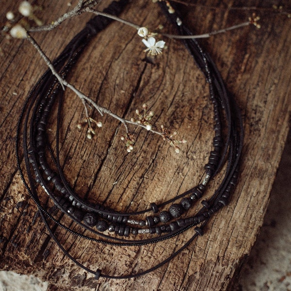 Bohemian Necklace - Etsy