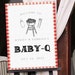 Baby Q Baby Shower Welcome Sign Template, BBQ Baby Shower Digital Sign ...