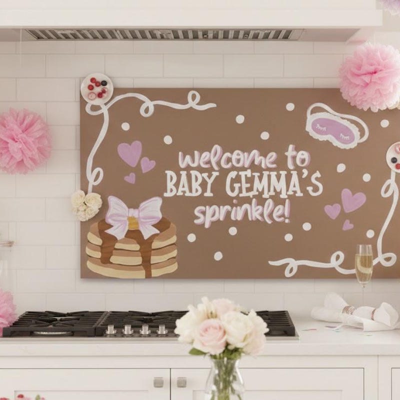 Painted Brown Paper Signs - Etsy