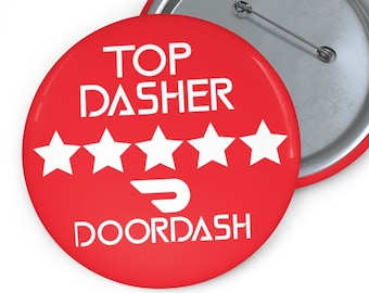 Door Dash Pin Button - Etsy