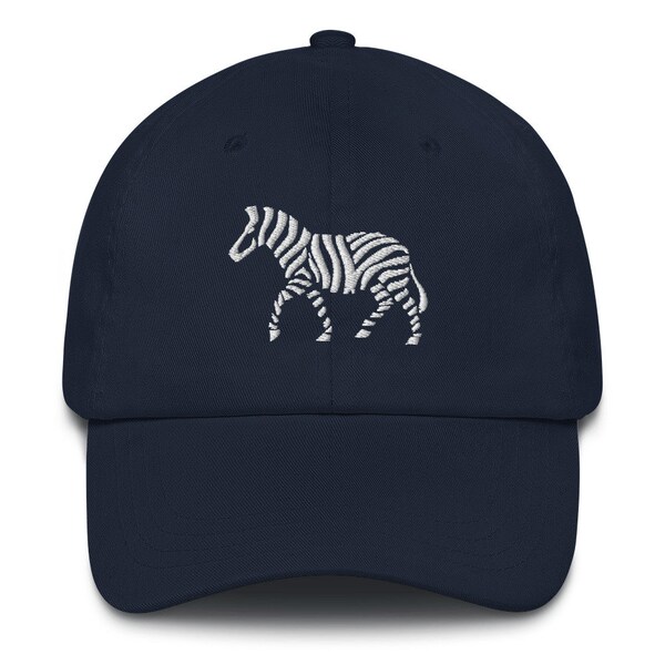 Zebra Hat - Etsy