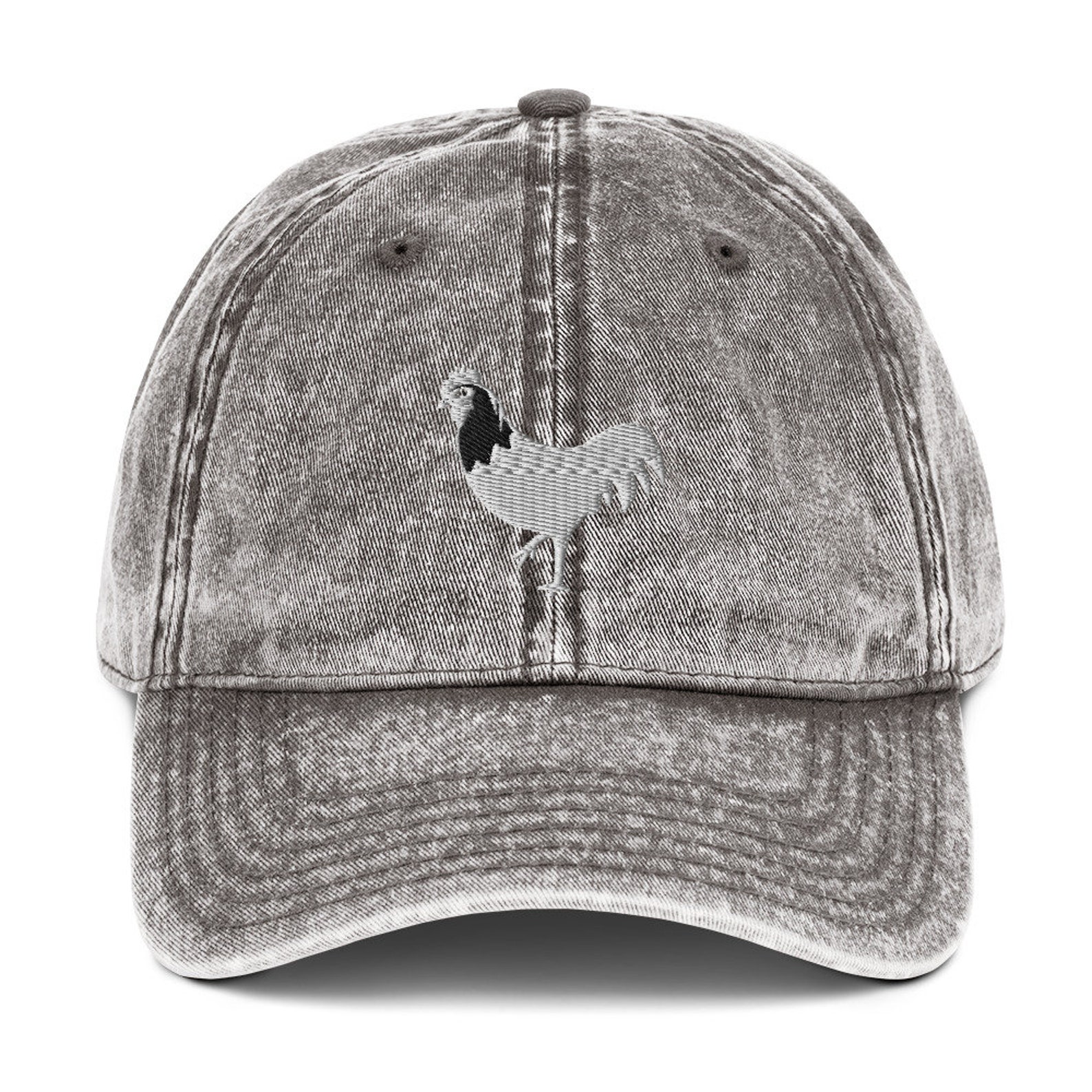 Vintage Rooster hat Cotton Twill Cap Rooster gift hat | Etsy