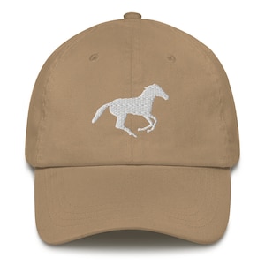 Horse Embroidered Hat, Horse Racing Gift, Horse Cap, Horse Baseball Cap ...
