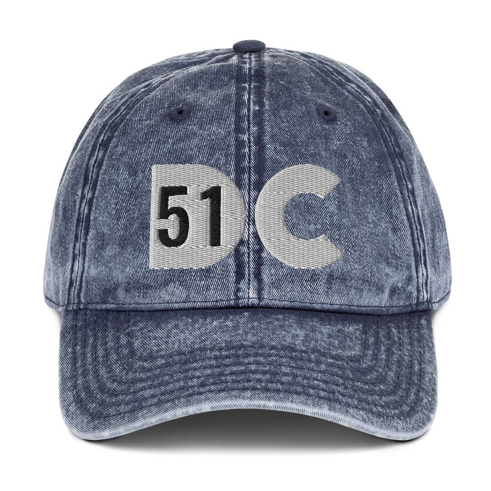 D.C 51st State Hat Washington DC Statehood Vintage Cotton - Etsy UK