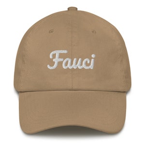Dr. Fauci Embroidered Dad Hat, Father's Day Gift for Doctors, Respect ...