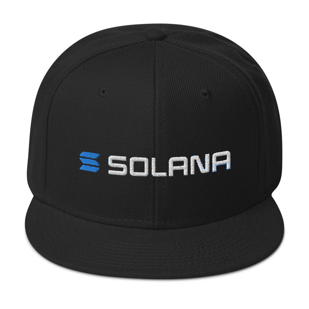 Solana Snapback Hat SOL Hat Solana Trading Hat Solana - Etsy