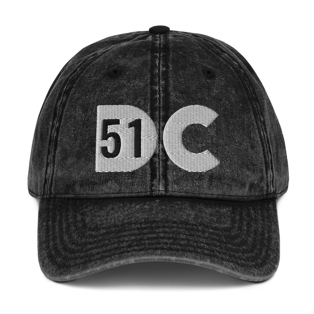 D.C 51st State Hat Washington DC Statehood Vintage Cotton - Etsy UK
