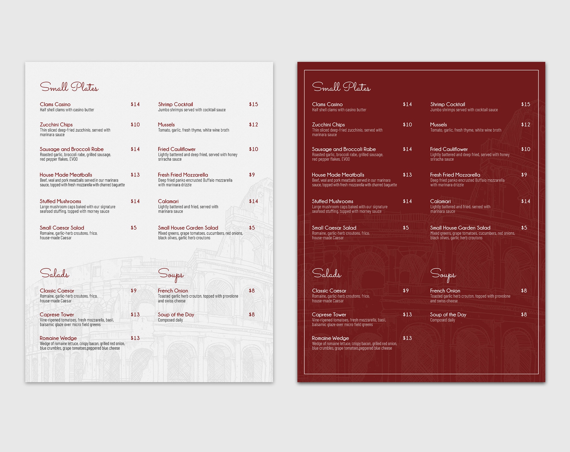 Custom Editable Restaurant Menu Design Cafe Menu Design - Etsy Canada